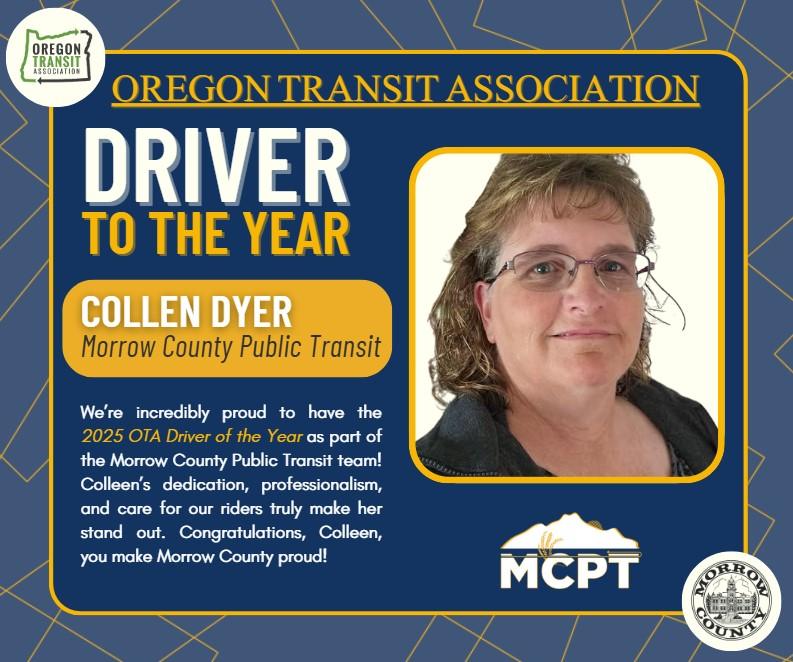 Morrow County Public Transit | Morrow County Oregon