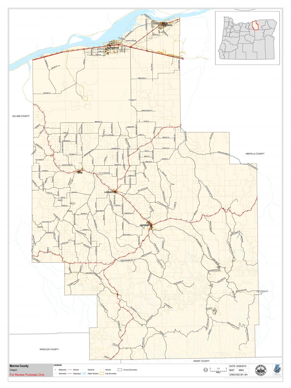 ROADS | Morrow County Oregon